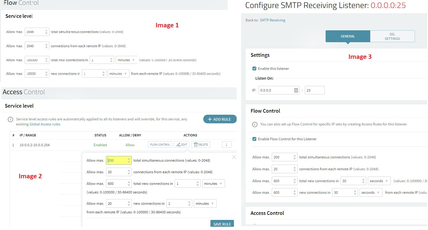 Connection rejected due to service-level rules - General Configuration ... Connection rejected due to service-level rules - General Configuration ...