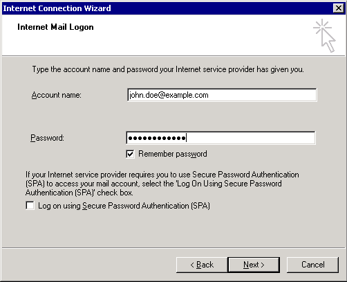 Axigen Mail Server How To Configure Outlook Express 6 To Work With Axigen Mail Server Imapsmtp