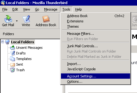 Axigen Mail Server - How to configure Mozilla Thunderbird to work with Axigen Mail Server (IMAP ...
