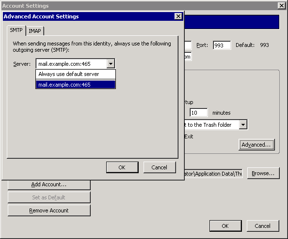 Axigen Mail Server - How to configure Mozilla Thunderbird to work with Axigen Mail Server (IMAP ...